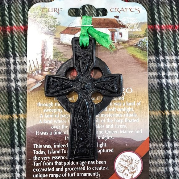 The Shepherd's Knot | Wall Decor | New Irish Turf Peat Celtic Cross ...